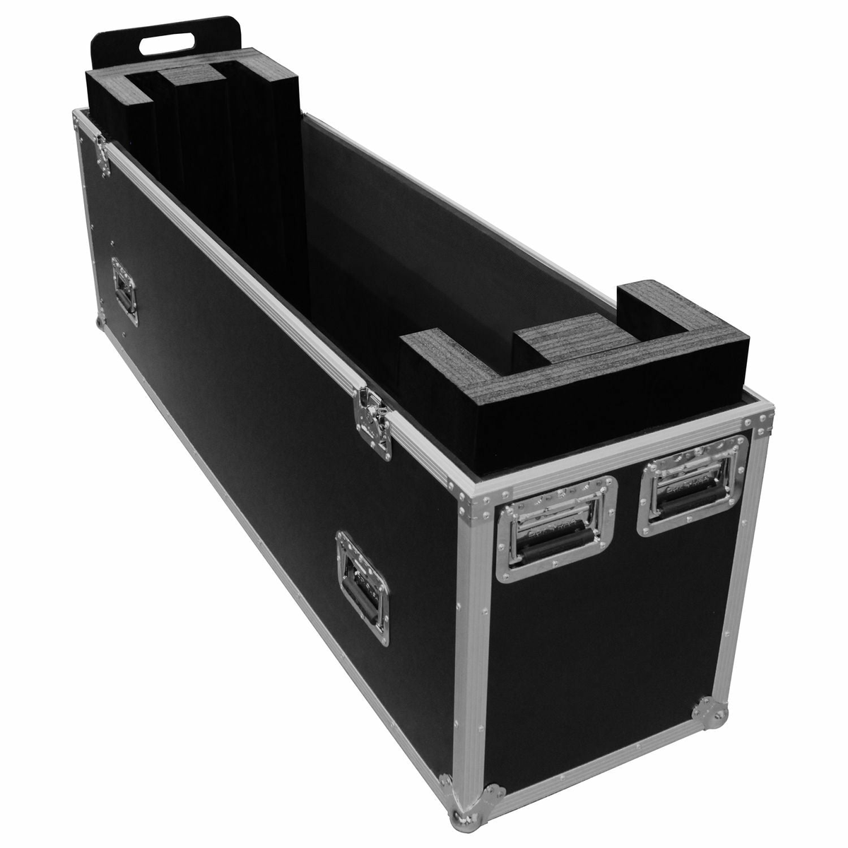 Dual 60-65″ Flat Screen Monitor Flight Case – Protect-case Global